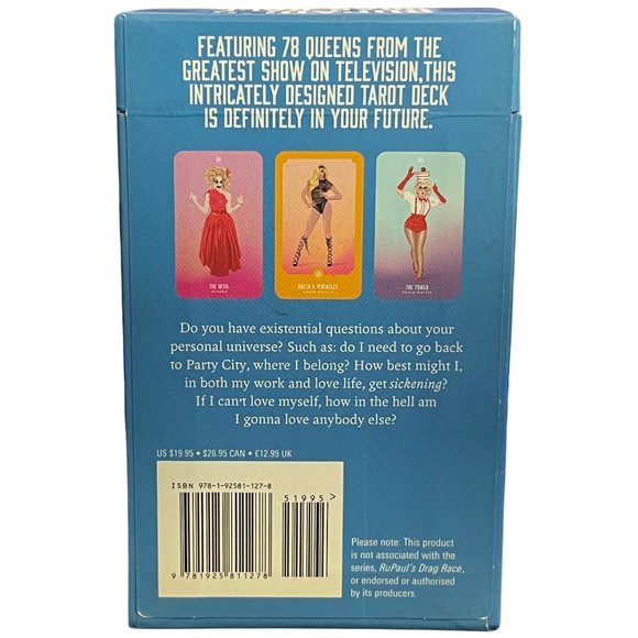 Ru Paul | Accessories | New Unused Rupauls Drag Race Tarot Deck Of ...